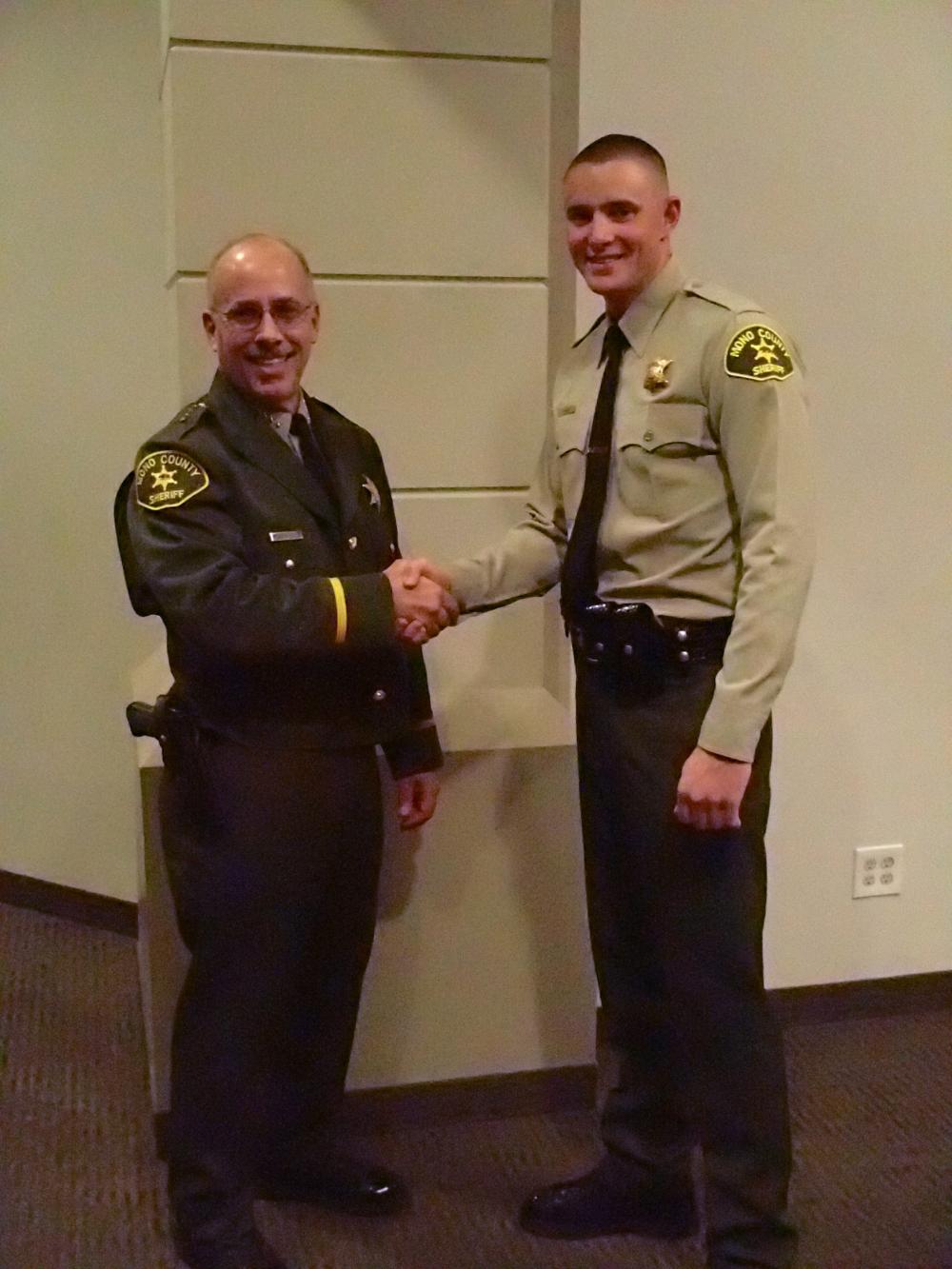 Wesley Hoskin joins the Deputy ranks at the Mono County Sheriff's ...