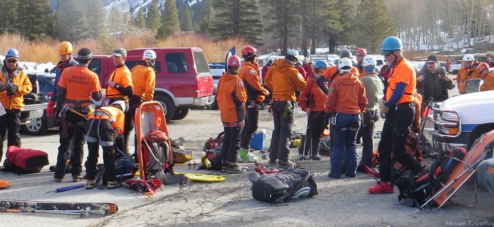 Mountain Rescue Association hosts Search and Rescue Training in Mono ...