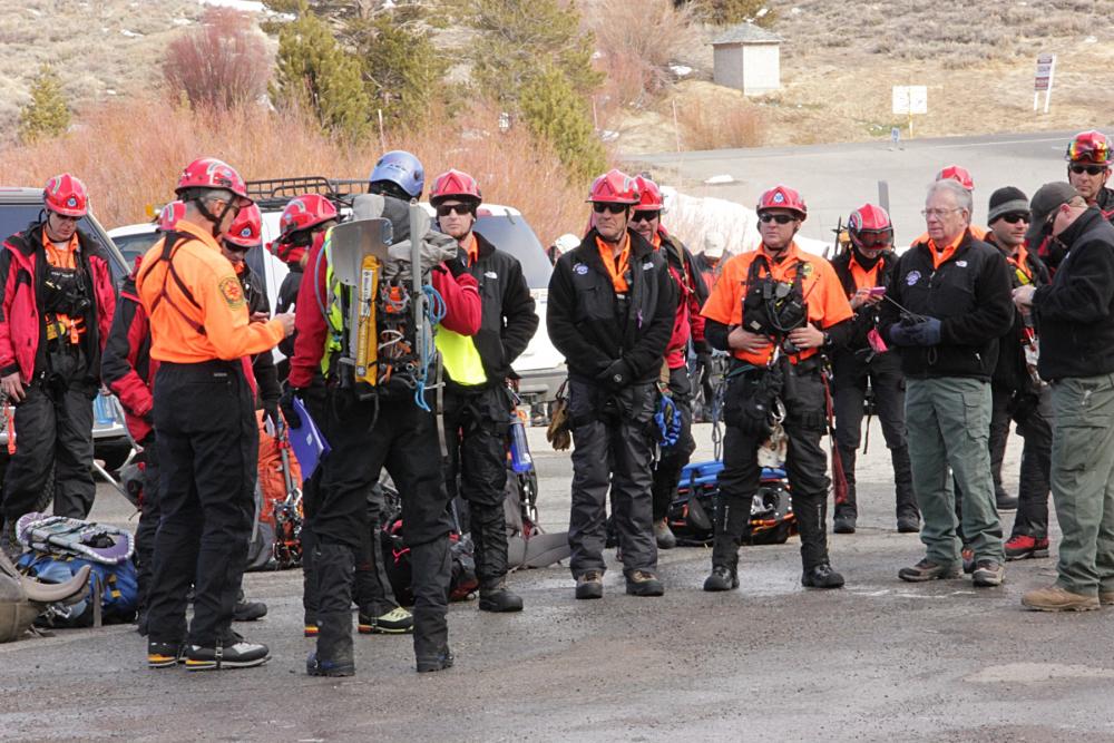 Mountain Rescue Association hosts Search and Rescue Training in Mono ...
