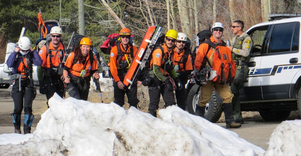 Mountain Rescue Association hosts Search and Rescue Training in Mono ...